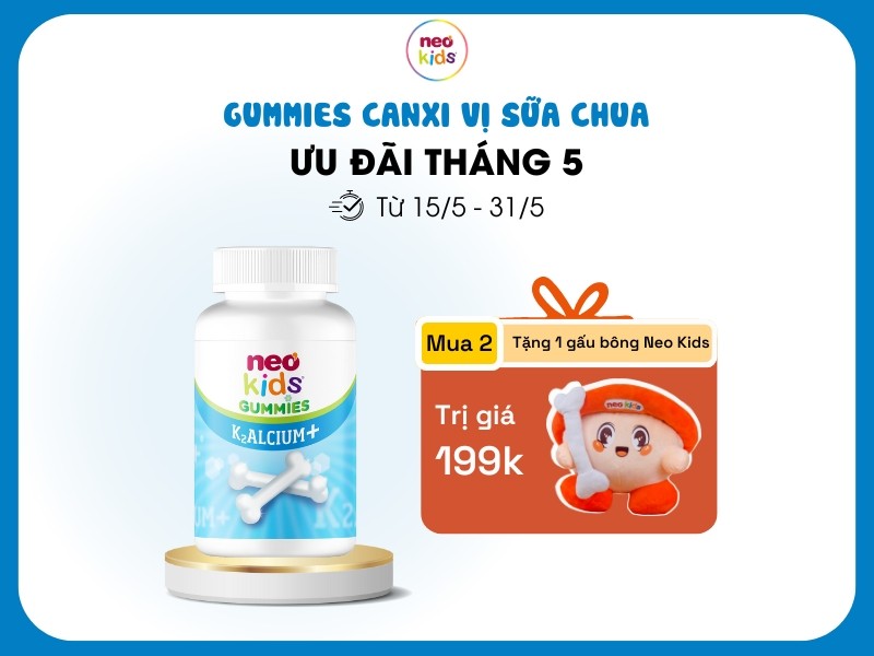 Neo Kids Growth - Vitamin Tăng Hấp Thu